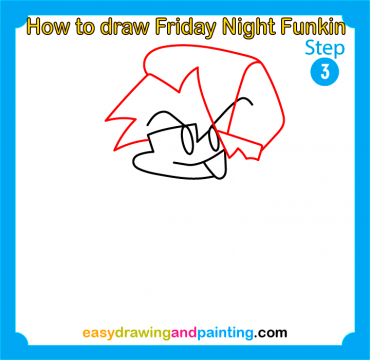 How to draw Friday Night Funkin FNF boyfriend - Easy Drawing and Painting