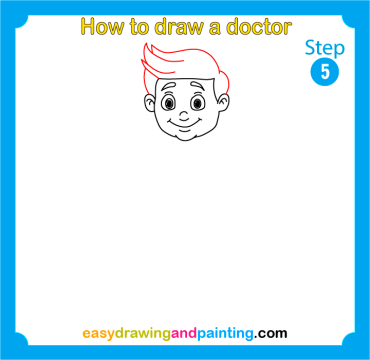 How to draw a doctor step by step - Easy Drawing and Painting