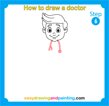 How to draw a doctor step by step - Easy Drawing and Painting