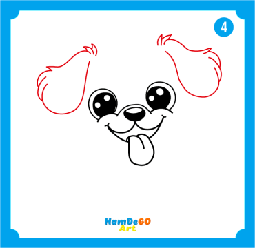 How to draw a cute dog easy step by step - Easy Drawing and Painting