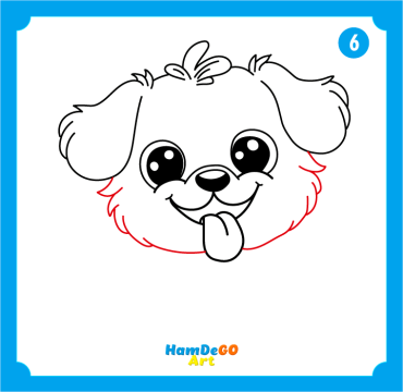 How to draw a cute dog easy step by step - Easy Drawing and Painting