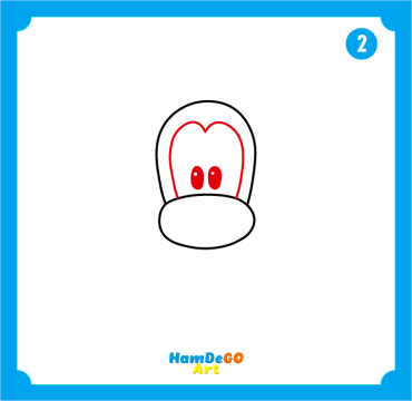 How to draw a cute goofy easy step by step - Easy Drawing and Painting